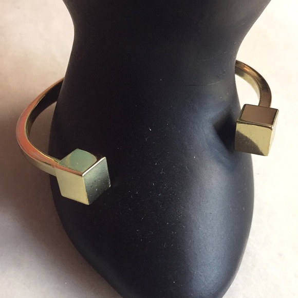 J. Crew | Jewelry | J Crew Square Node Cube Cuff | Poshmark